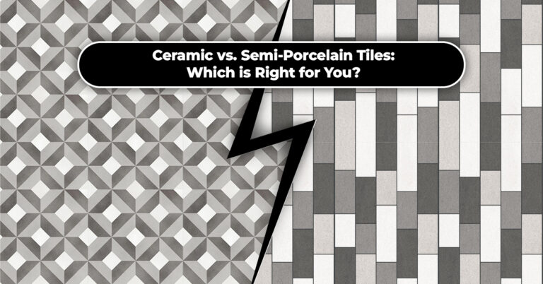 Ceramic vs. Semi-Porcelain Tiles: Which is Right for You? | Porcelain ...