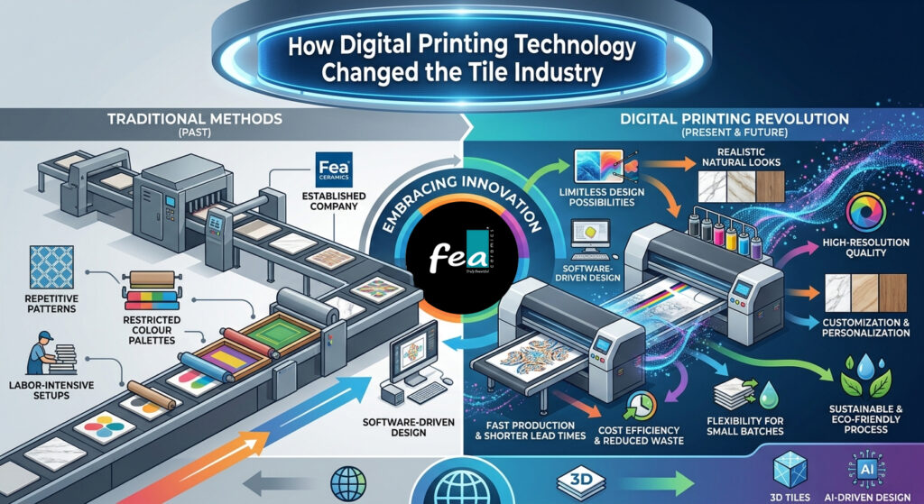 How Digital Printing Technology Changed the Tile Industry | Porcelain ...